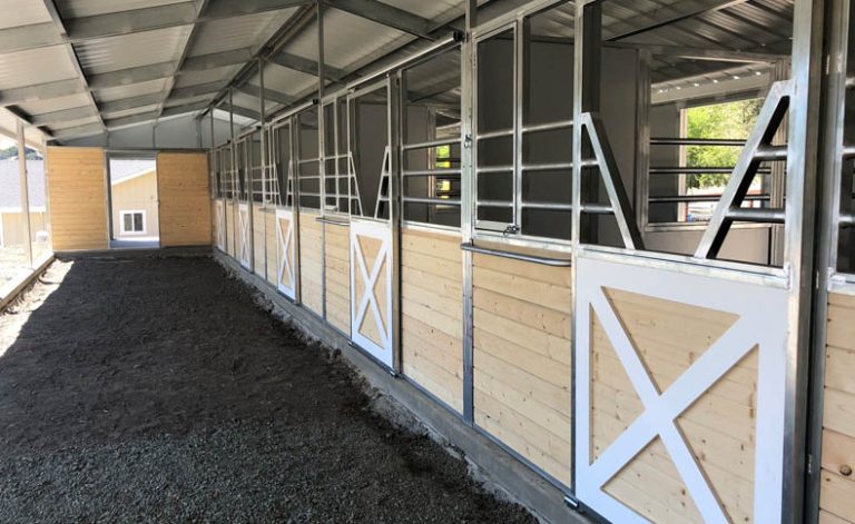 Shedrow Barns | Horse Housing, Equine Facilities | FCPBarns.com