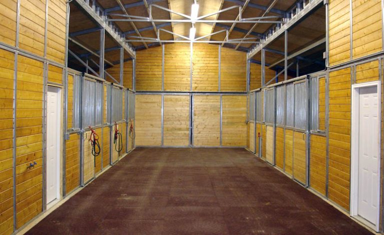 Stall Divider Walls | Custom Barn Design Options | FCPBarns.com