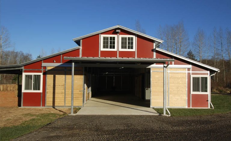 RCA Barns | Raised Center Aisle Horse Barns | FCPBarns.com