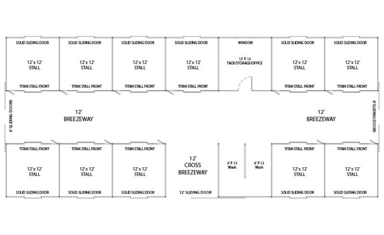 Barn Plans | Horse Barn Floor Plans, Building Kits | FCPbarns.com